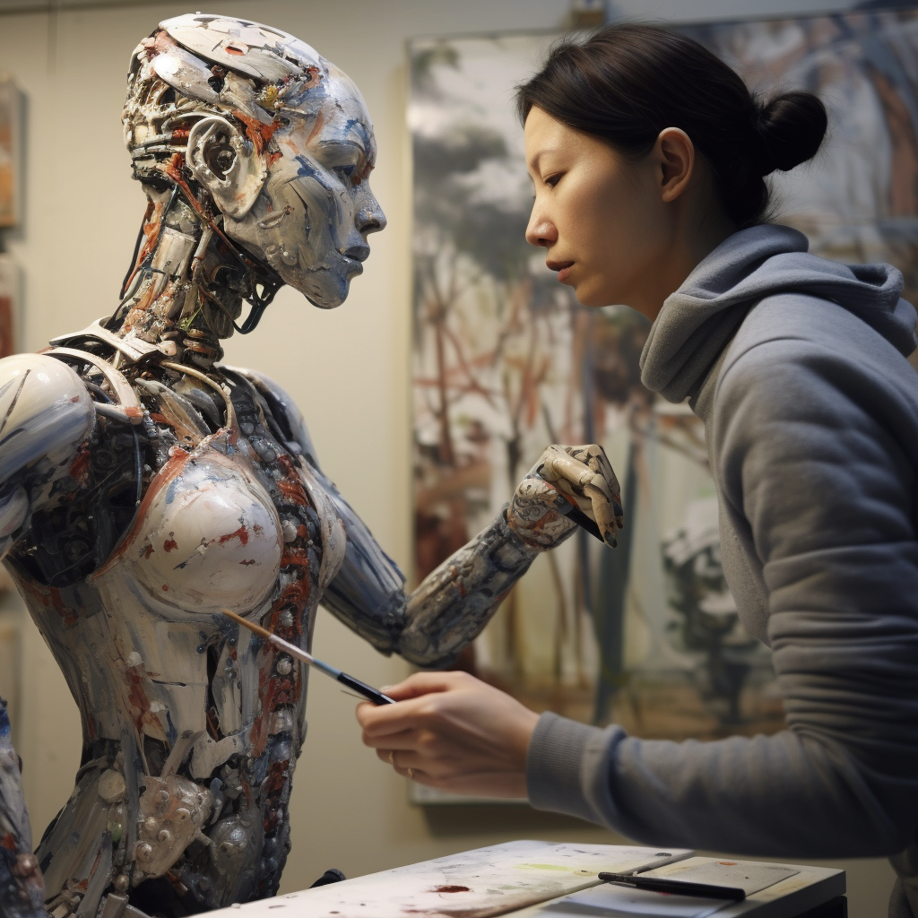 AI Art as Influencer – Karmatetra